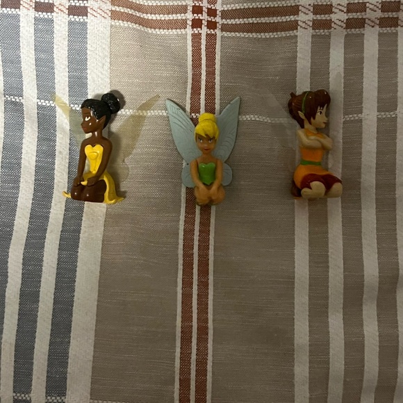 Disney | Toys | Disney Fairy Set Of Three Tinkerbell Silvermist And ...